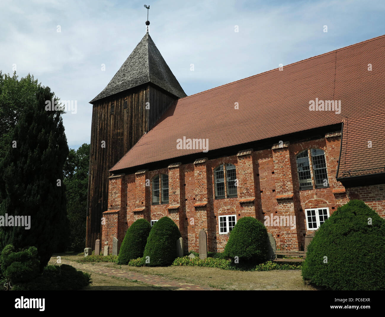 Prerow, Deutschland. 21st July, 2018. The Seemannskirche in Prerow on ...