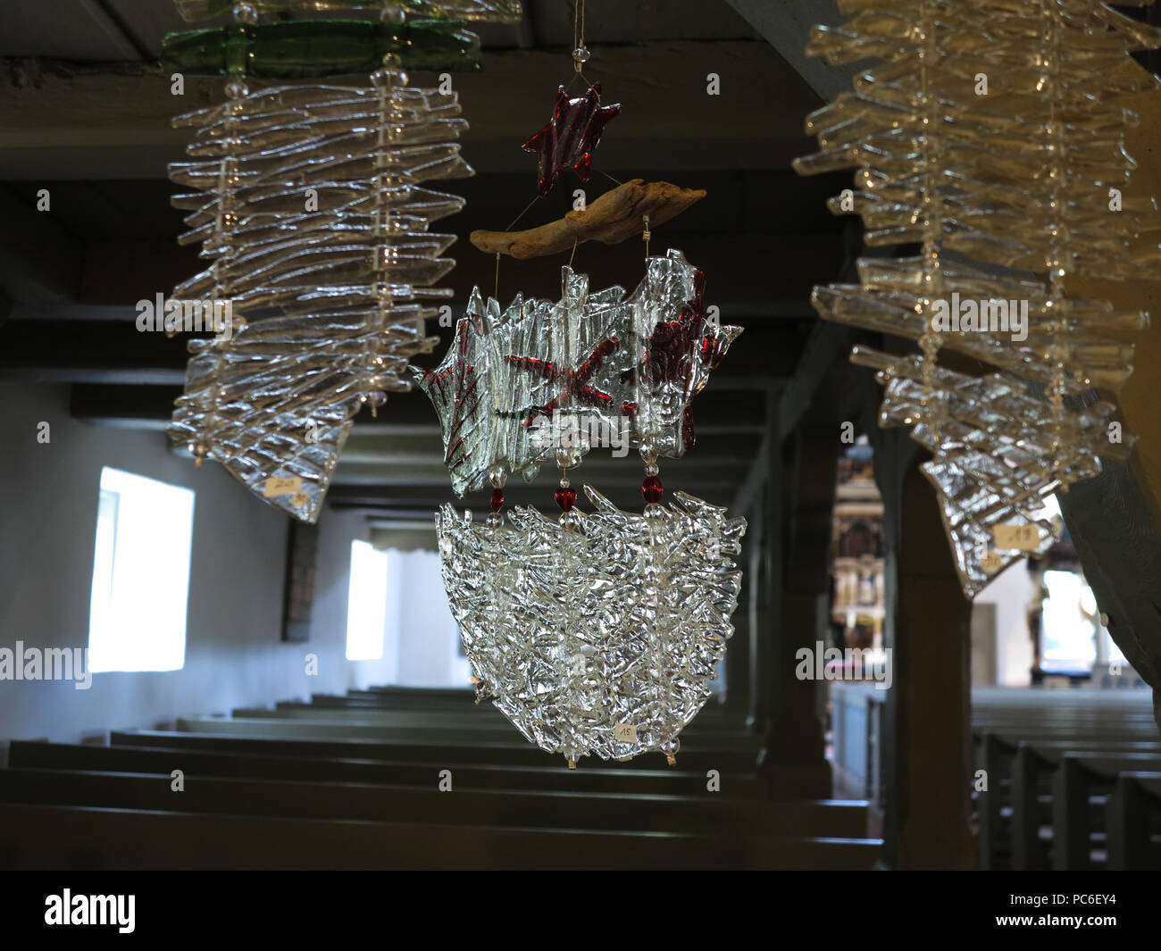 Prerow, Deutschland. 21st July, 2018. In the sailor's church in Prerow ...