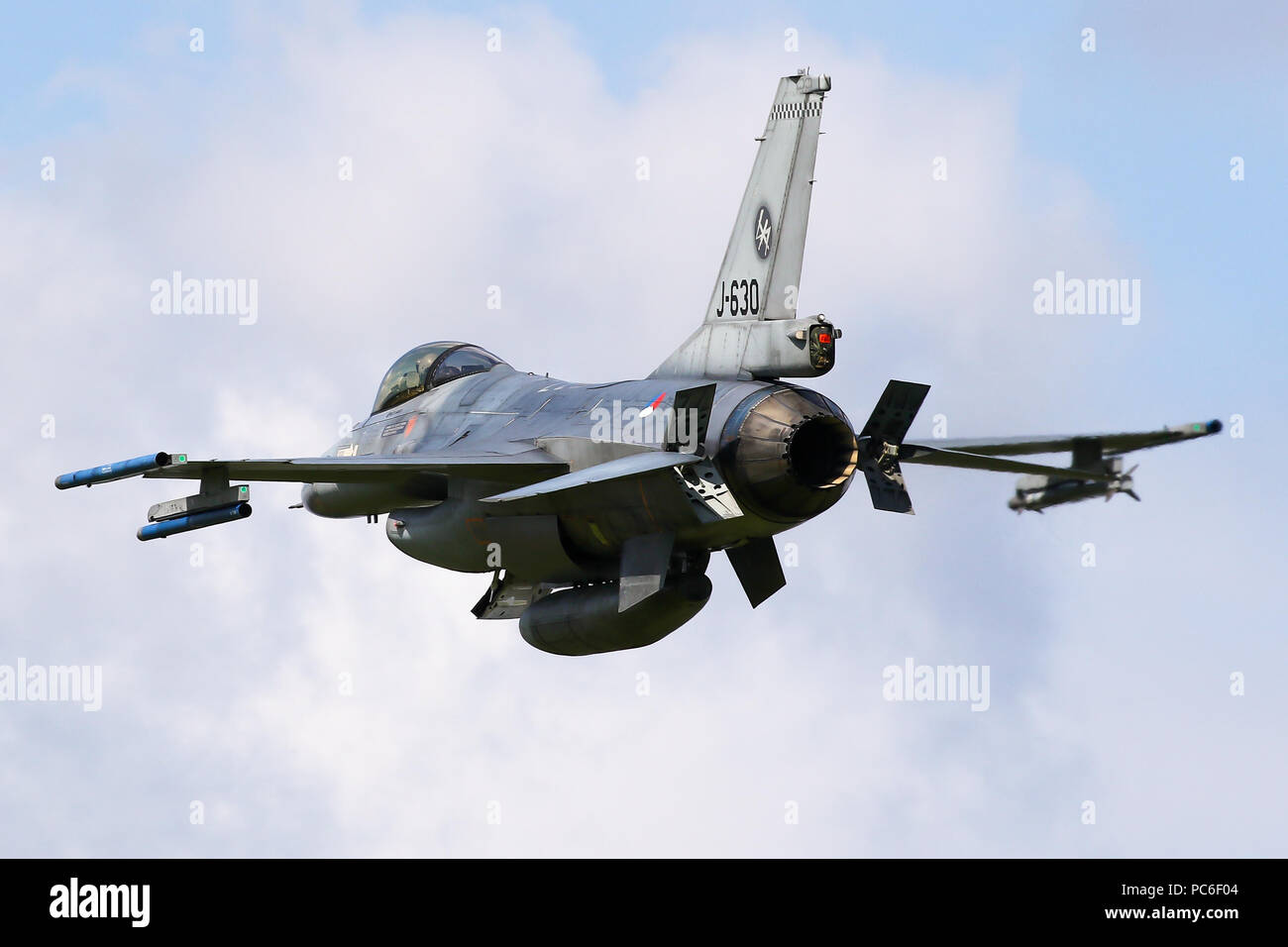 June 21, 2018 - Volkel, Noord-Brabant, Netherlands - Dutch Air Force F ...