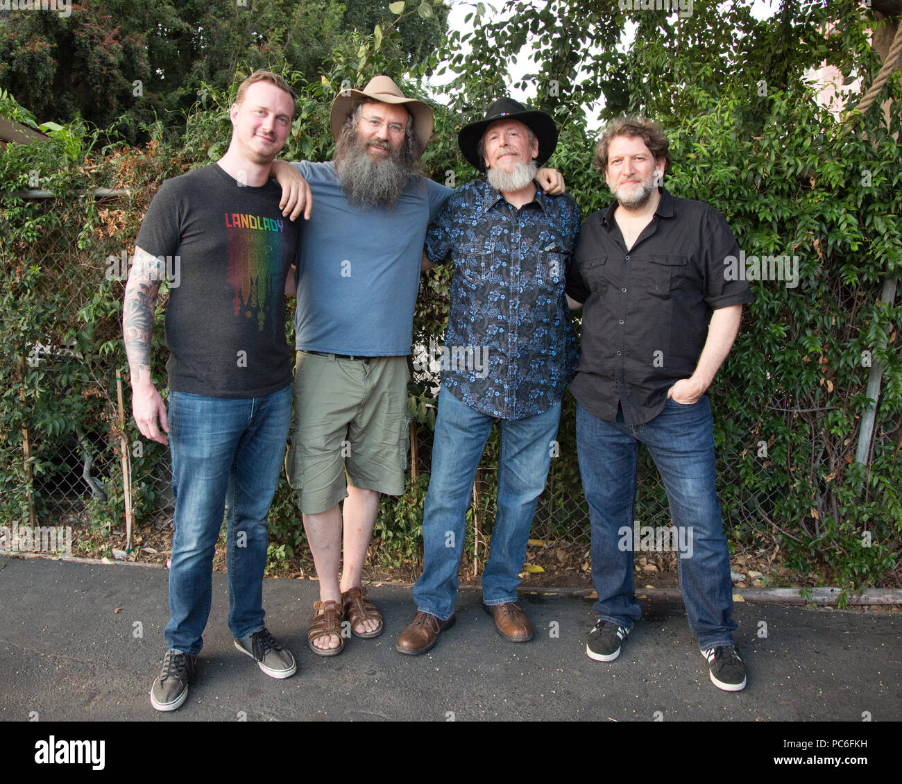 Los Angeles, CA, USA. 31st, July, 2018. Bass player Chris Turnbaugh ...