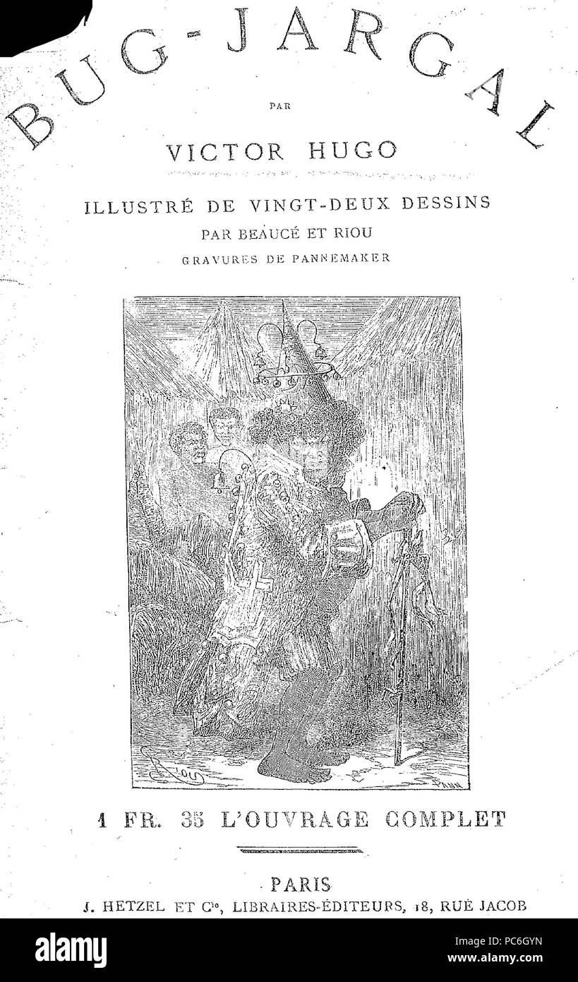 45 Hugo - Bug-Jargal, 1876 0002 Stock Photo - Alamy