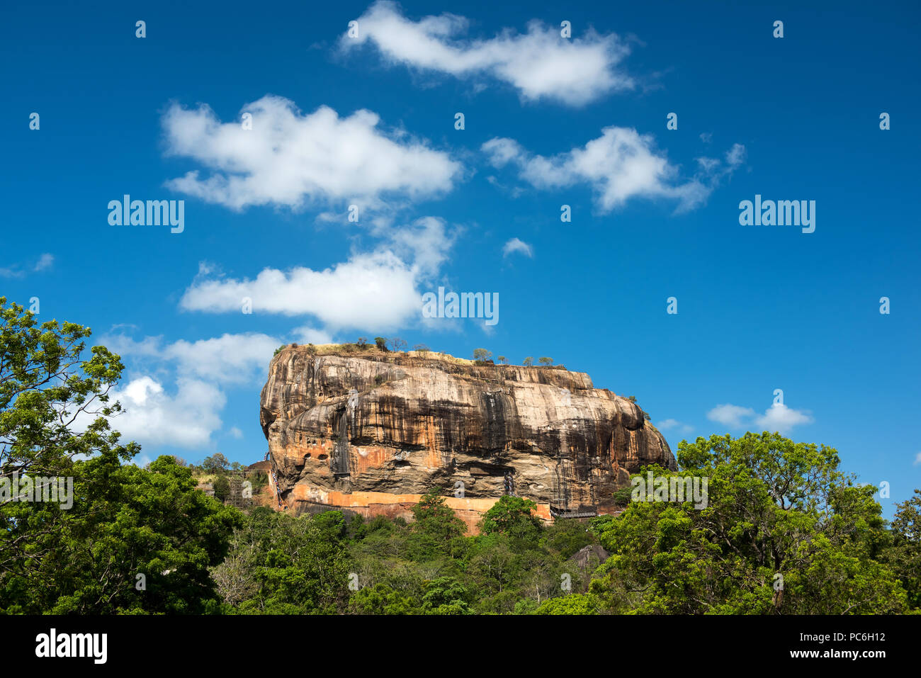 Sigiriya lion rock fortress, Sri Lanka Stock Photo - Alamy