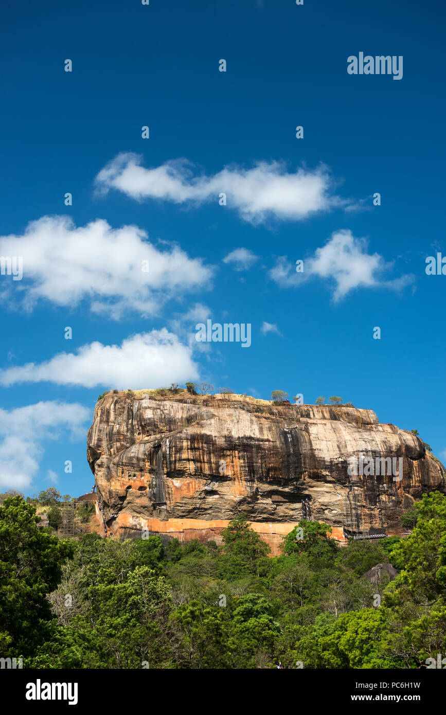 Sigiriya lion rock fortress, Sri Lanka Stock Photo - Alamy