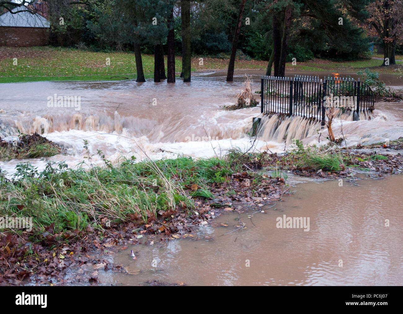 Area floods during heavy rainfall hi-res stock photography and images ...