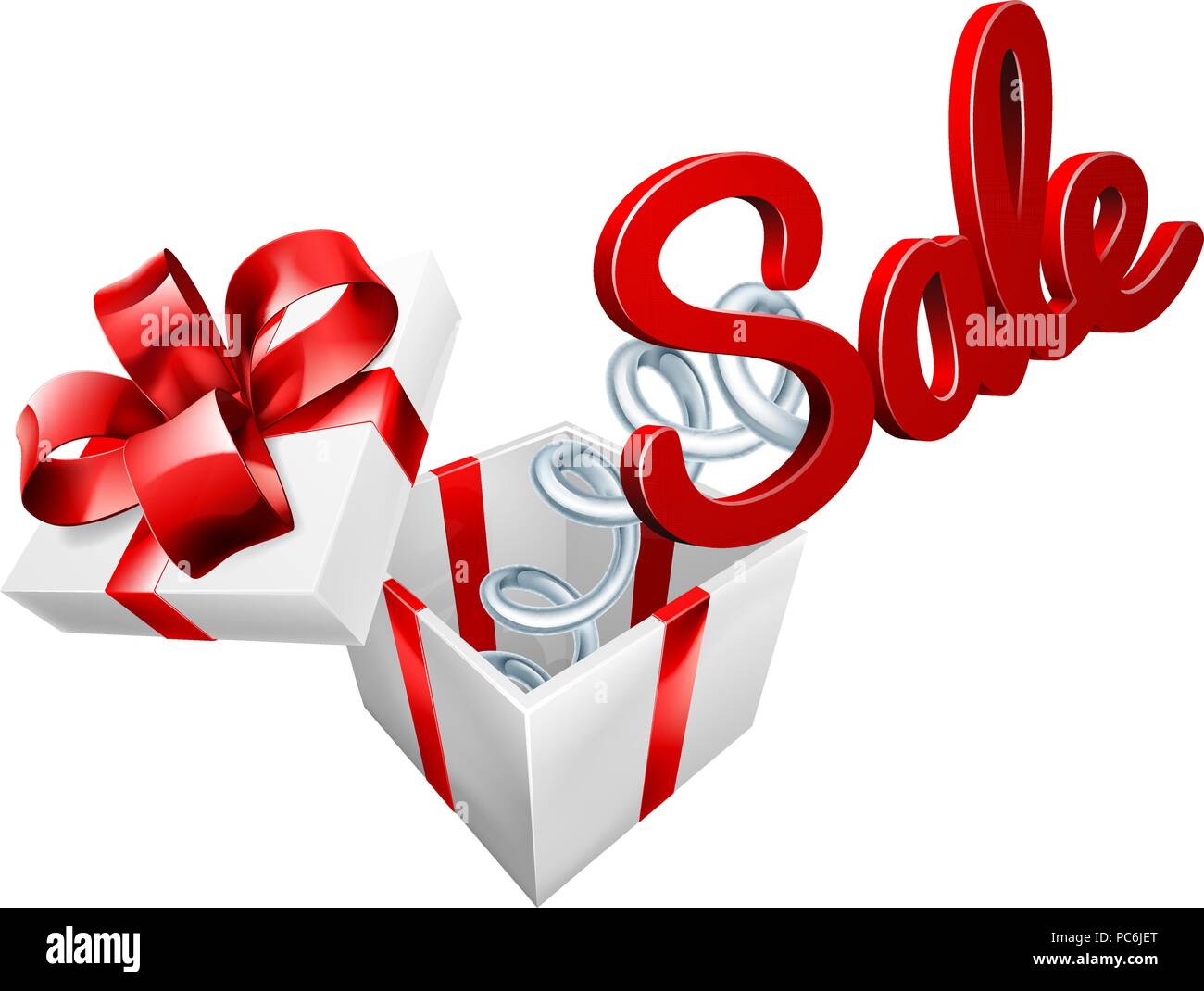 3d gift box illustration Stock Vector Images - Alamy