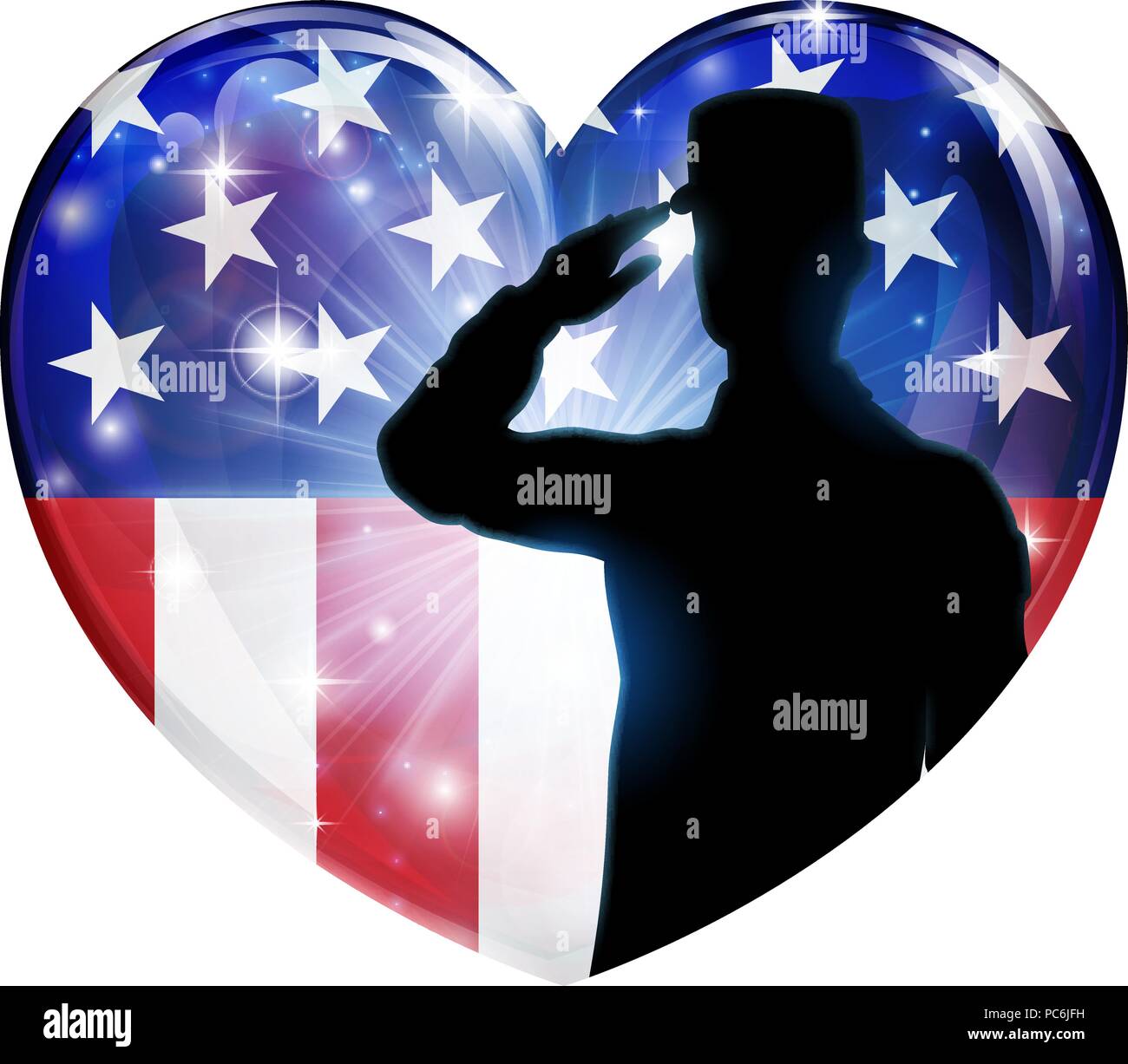 American soldier pose hi-res stock photography and images - Alamy