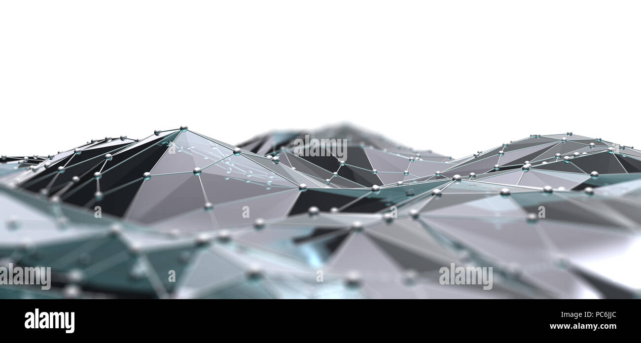 Partner and teamwork business concept with ball structure and mesh or ...