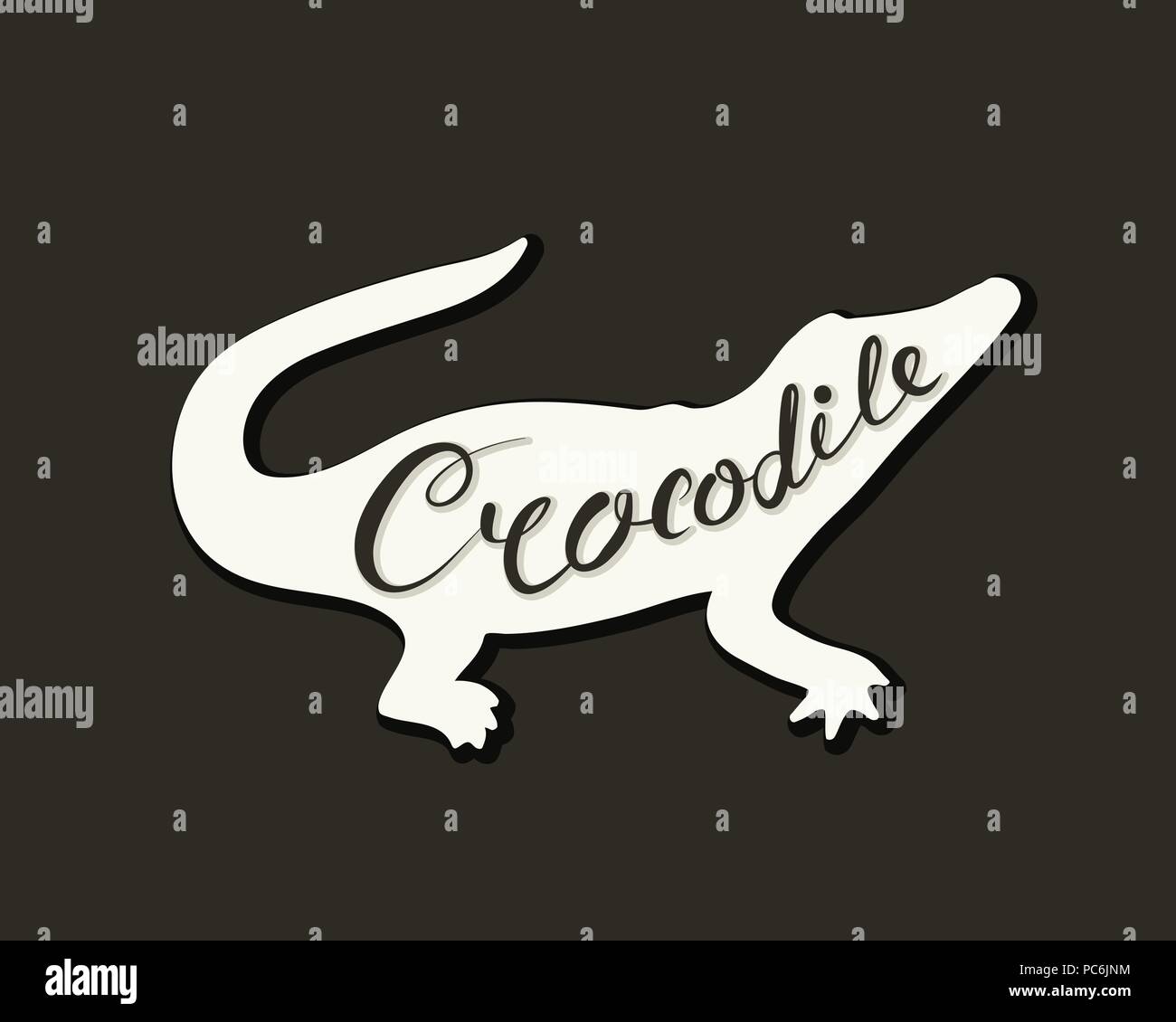 Crocodile word hi-res stock photography and images - Alamy