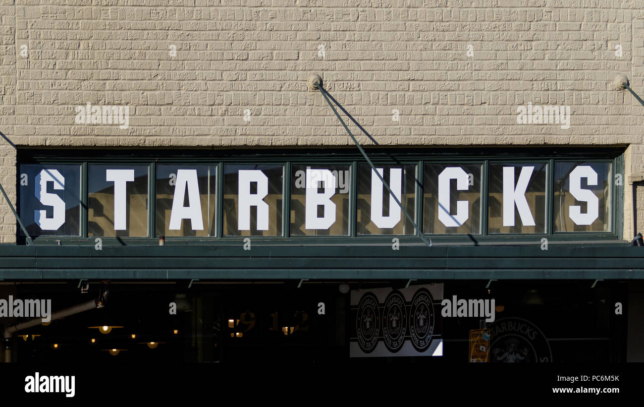Original starbucks seattle hi-res stock photography and images - Alamy