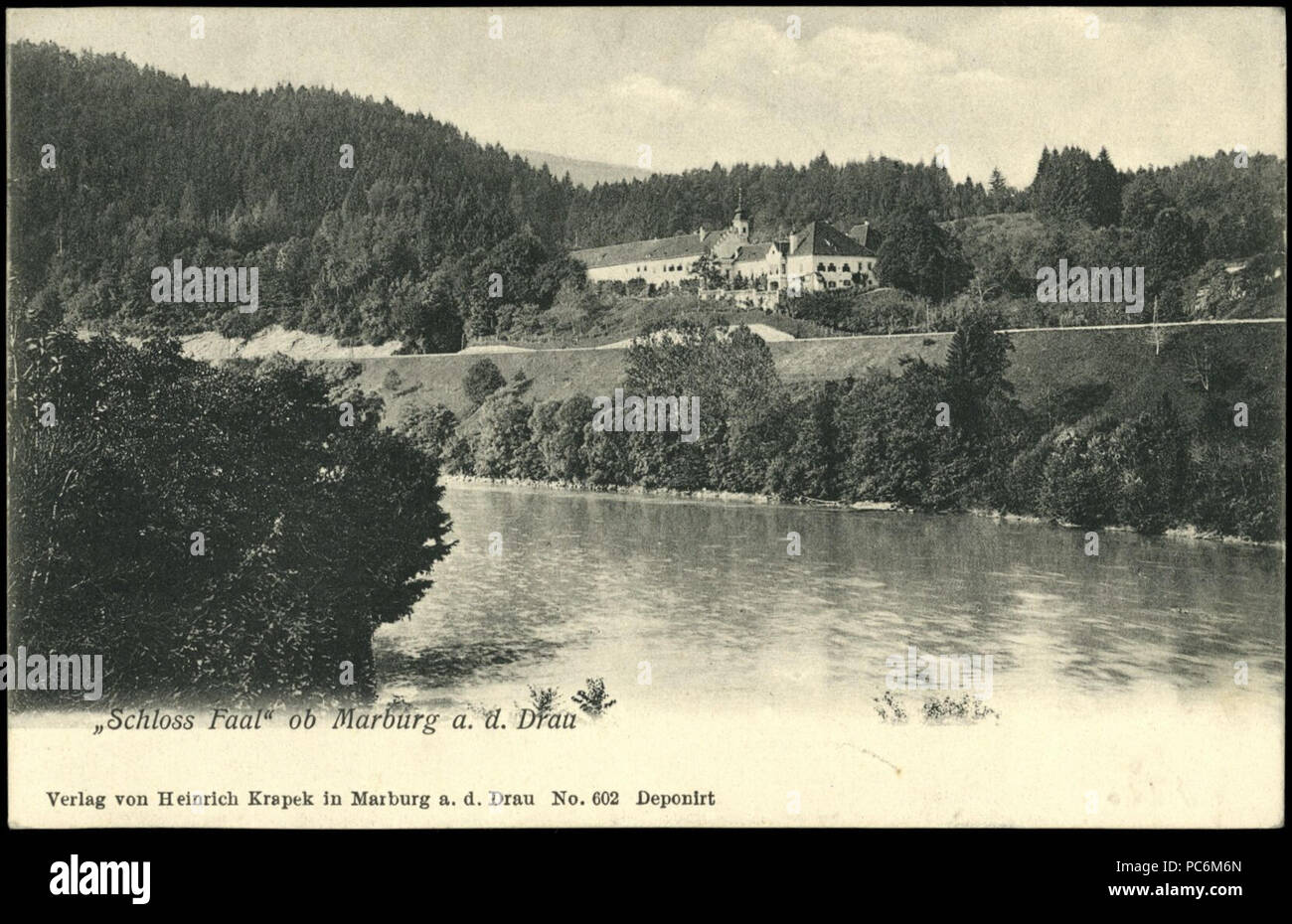 74 Postcard of Fala Castle by 1915 Stock Photo - Alamy