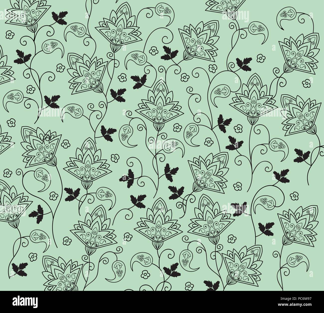 Balck pattern Stock Vector Images - Alamy