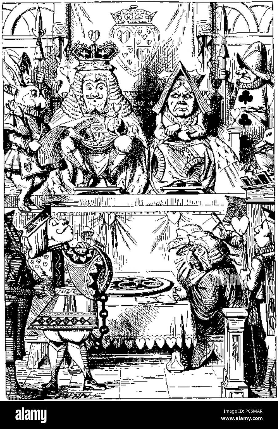 The red queen Black and White Stock Photos & Images - Alamy