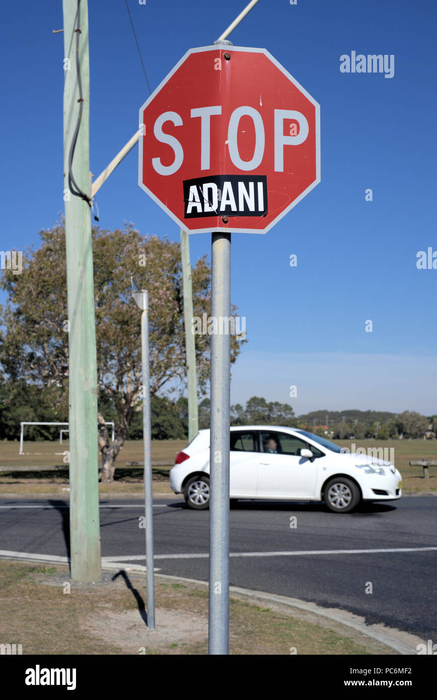 Stop adani sign hi-res stock photography and images - Alamy