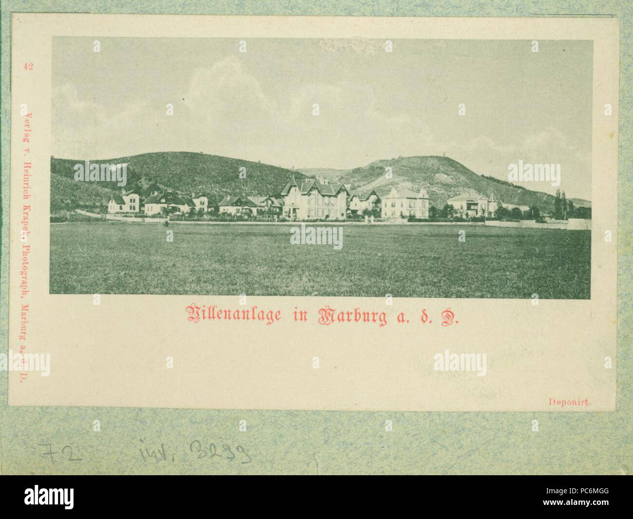 76 Razglednice Maribora, ki jih je leta 1903 uredil dr. Amand Rak (308 ...