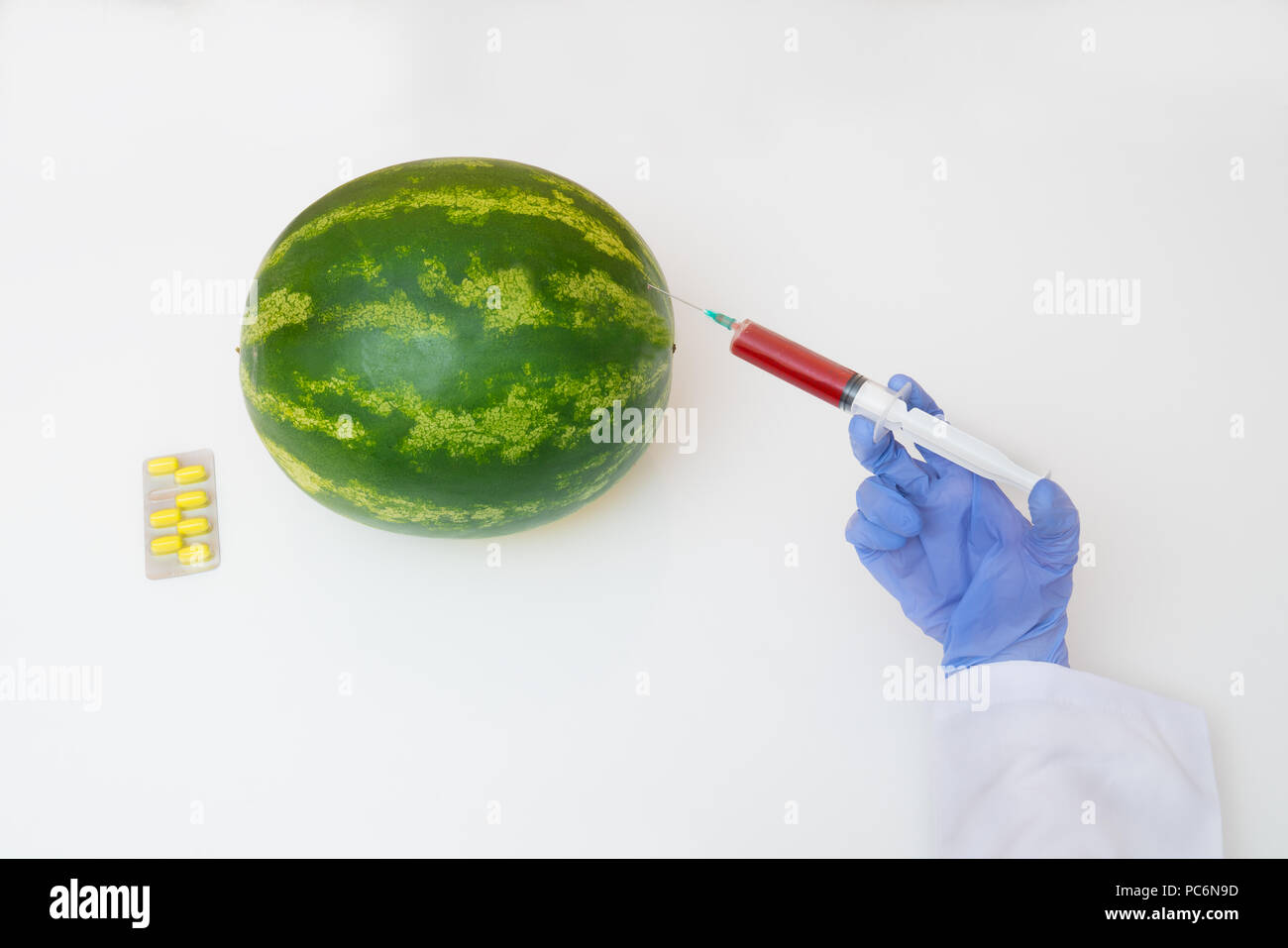 watermelon played with genetics Stock Photo - Alamy