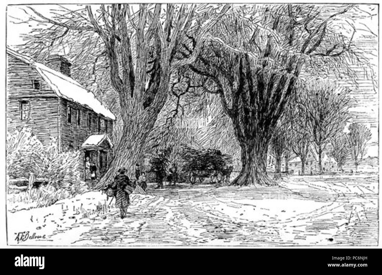 Cold visit Black and White Stock Photos & Images - Alamy