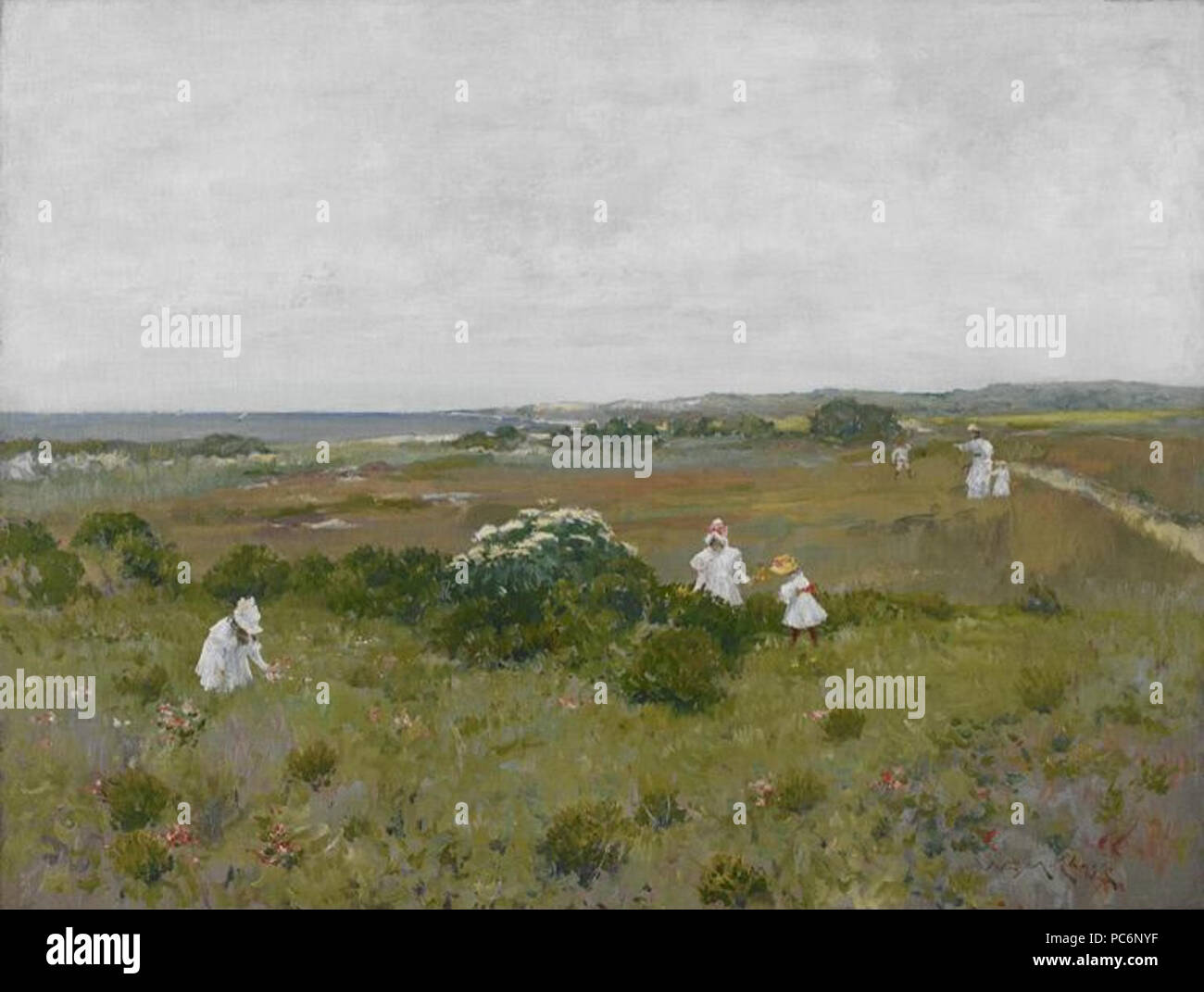 William merritt chase paintings hi-res stock photography and images - Alamy