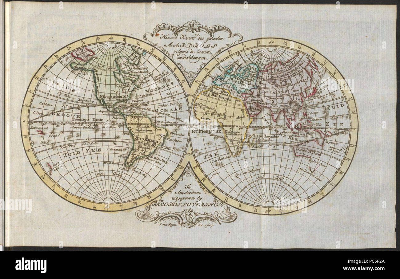 World map 1800s hi-res stock photography and images - Alamy