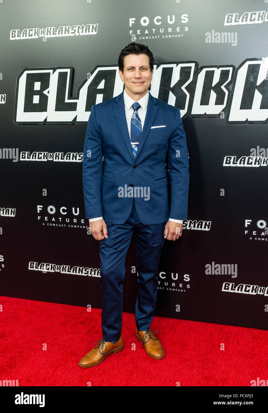 Ken Garito attends BlacKkKlansman premiere at BAM Harvey Theater (Photo ...
