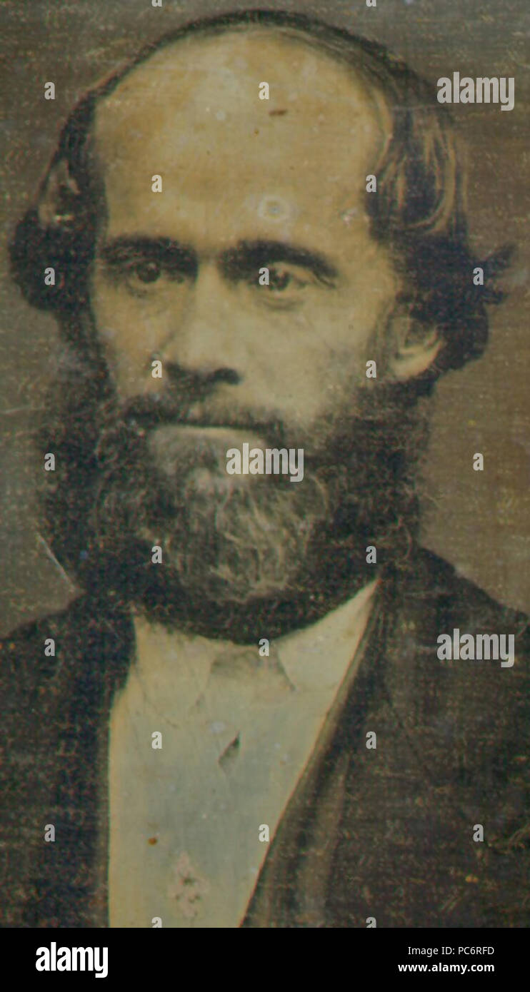 577 James Strang daguerreotype (1856 Stock Photo - Alamy