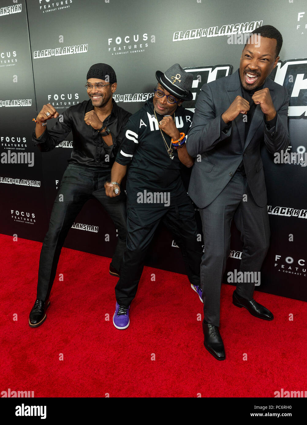 New York, United States. 30th July, 2018. Maxwell, Spike Lee, Corey ...