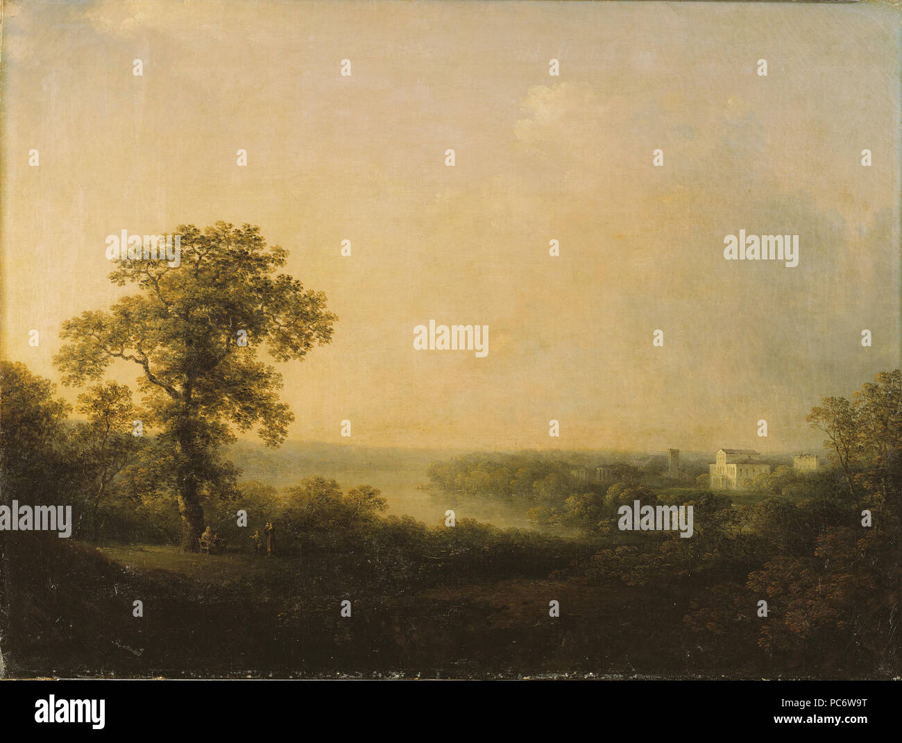 91 View of Haga (Carl Johan Fahlcrantz) - Nationalmuseum - 23491 Stock ...