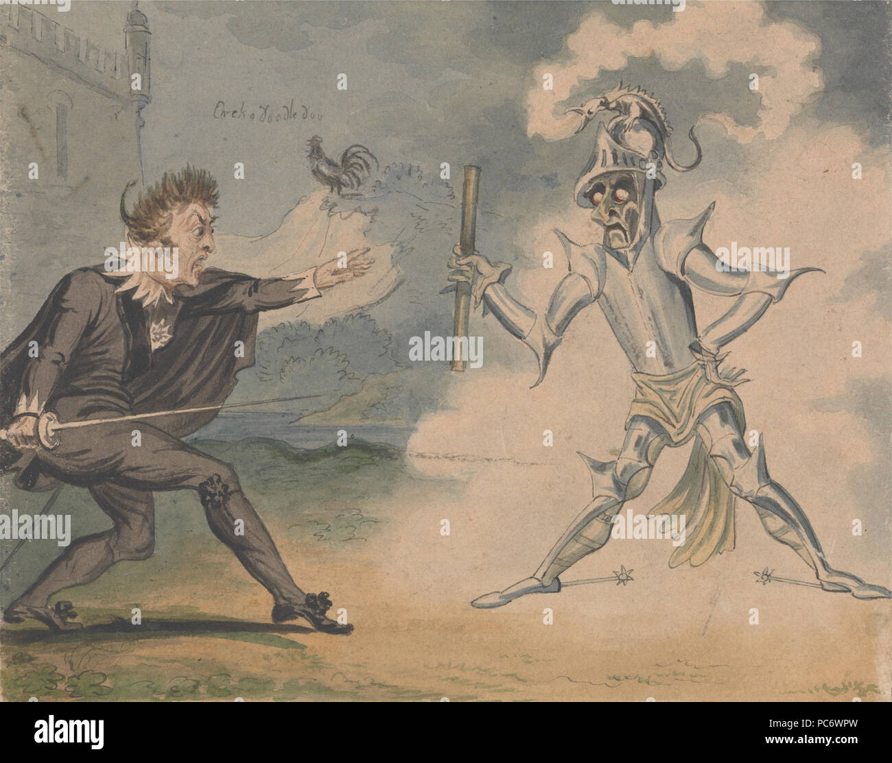 Hamlet ghost shakespeare hi-res stock photography and images - Alamy