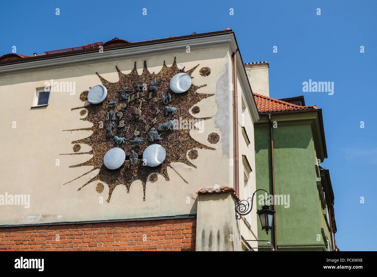 Warsaw, Poland - July 19, 2018: Old town of Warsaw, Poland ...