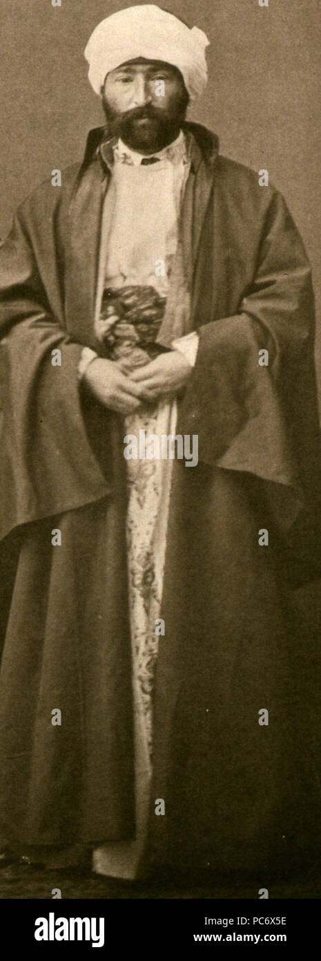 40 Muslim teacher (hoca) of Selanik (Salonica). Models wearing ...