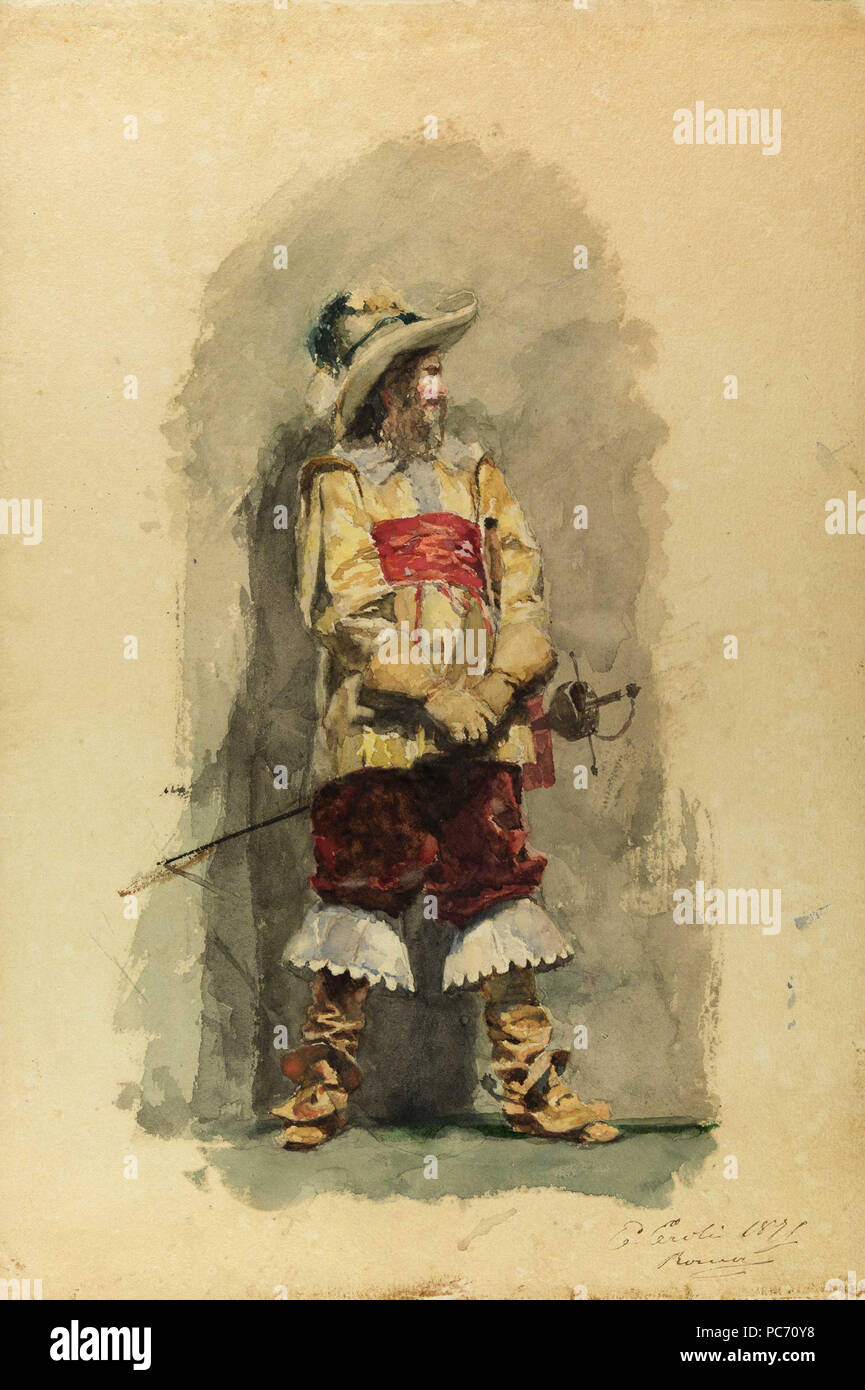 32 Eroli Ercoli - Oficial de Cavalaria ou Mosqueteiro Stock Photo - Alamy