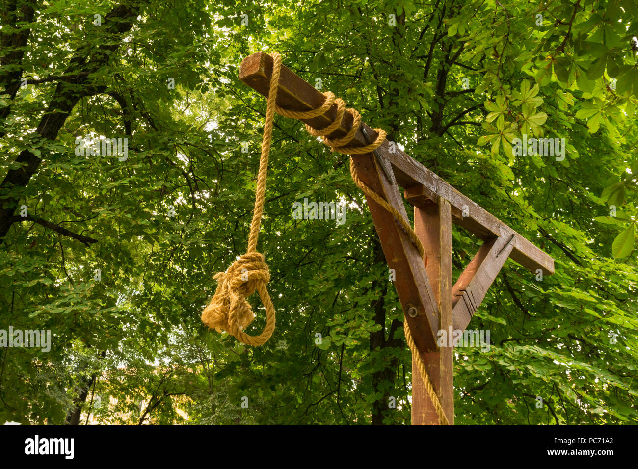 Execution noose hi-res stock photography and images - Alamy