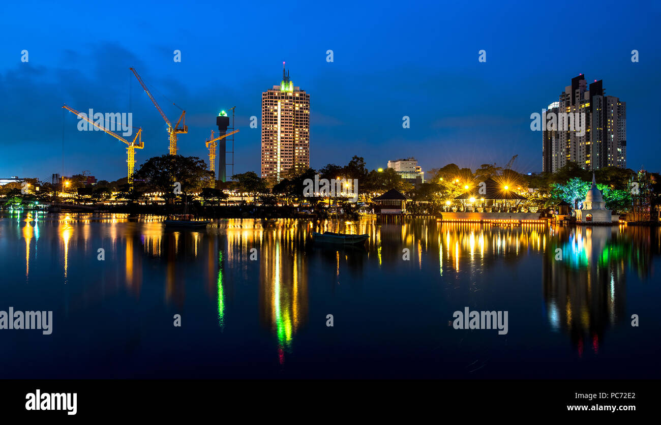 Colombo city skyline, Sri Lanka Stock Photo - Alamy