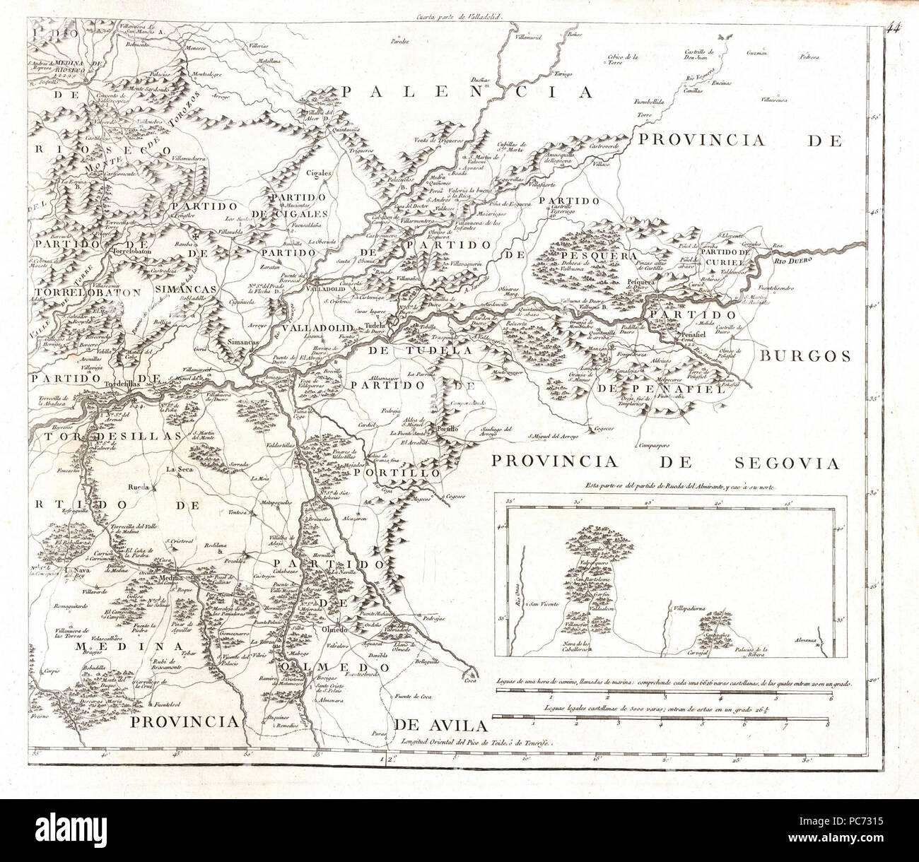 Provincia de valladolid mapa hi-res stock photography and images - Alamy