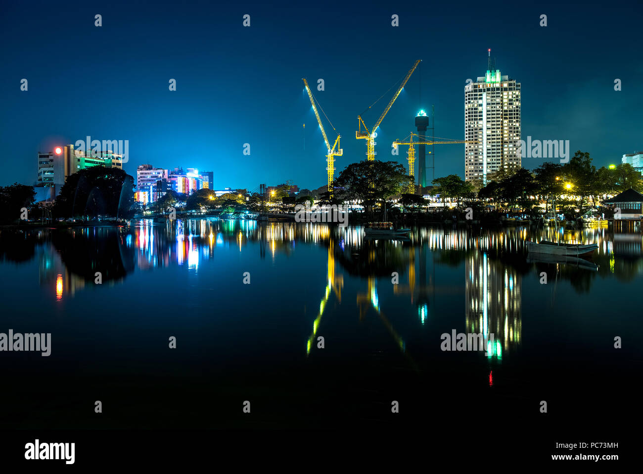 Colombo city skyline, Sri Lanka Stock Photo - Alamy
