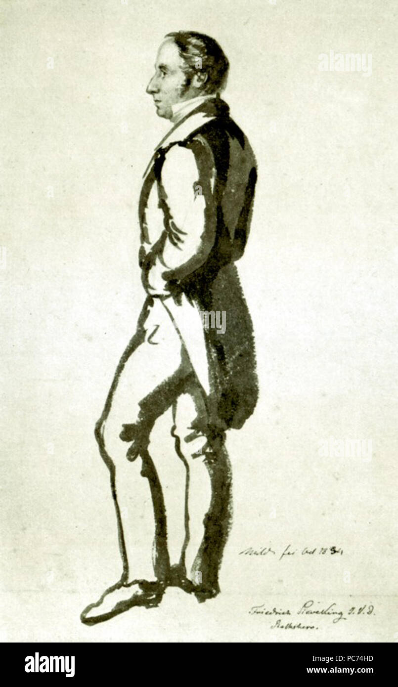 80 Sieveking Friedrich by Carl Julius Milde Stock Photo - Alamy