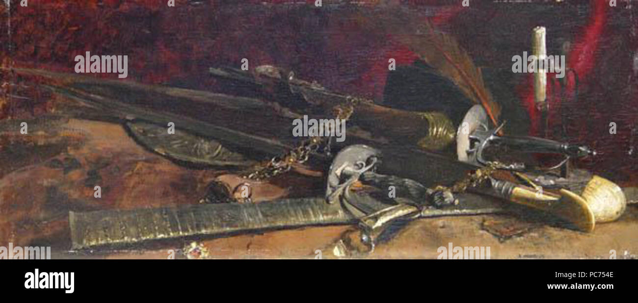 84 Still Life with Swords Stock Photo - Alamy