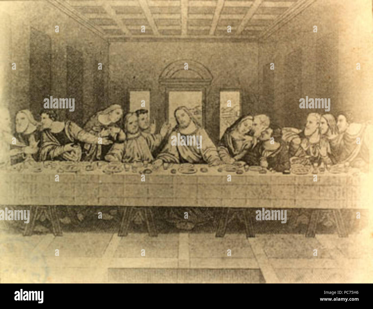 Last supper scene hi-res stock photography and images - Alamy