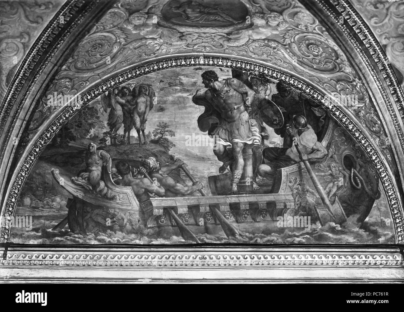 90 Ulysses and the sirens - Camerino Farnese (1934 Stock Photo - Alamy