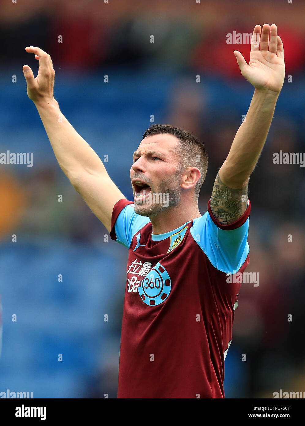 Burnley's Phil Bardsley Stock Photo - Alamy