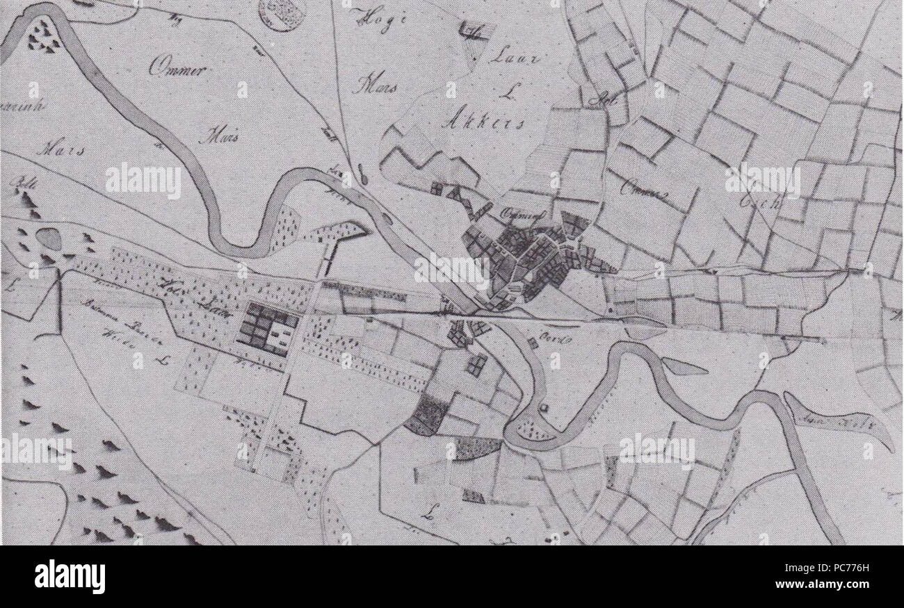 Map of ommen hi-res stock photography and images - Alamy