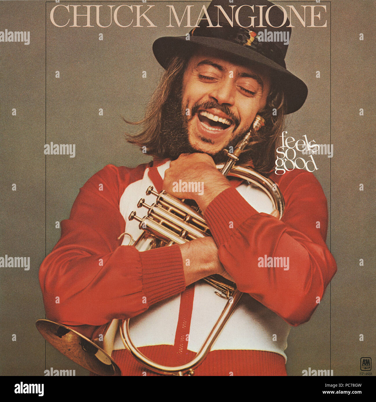 Chuck Mangione – Feels So Good - vintage vinyl cover album (Front Stock Photo - Alamy