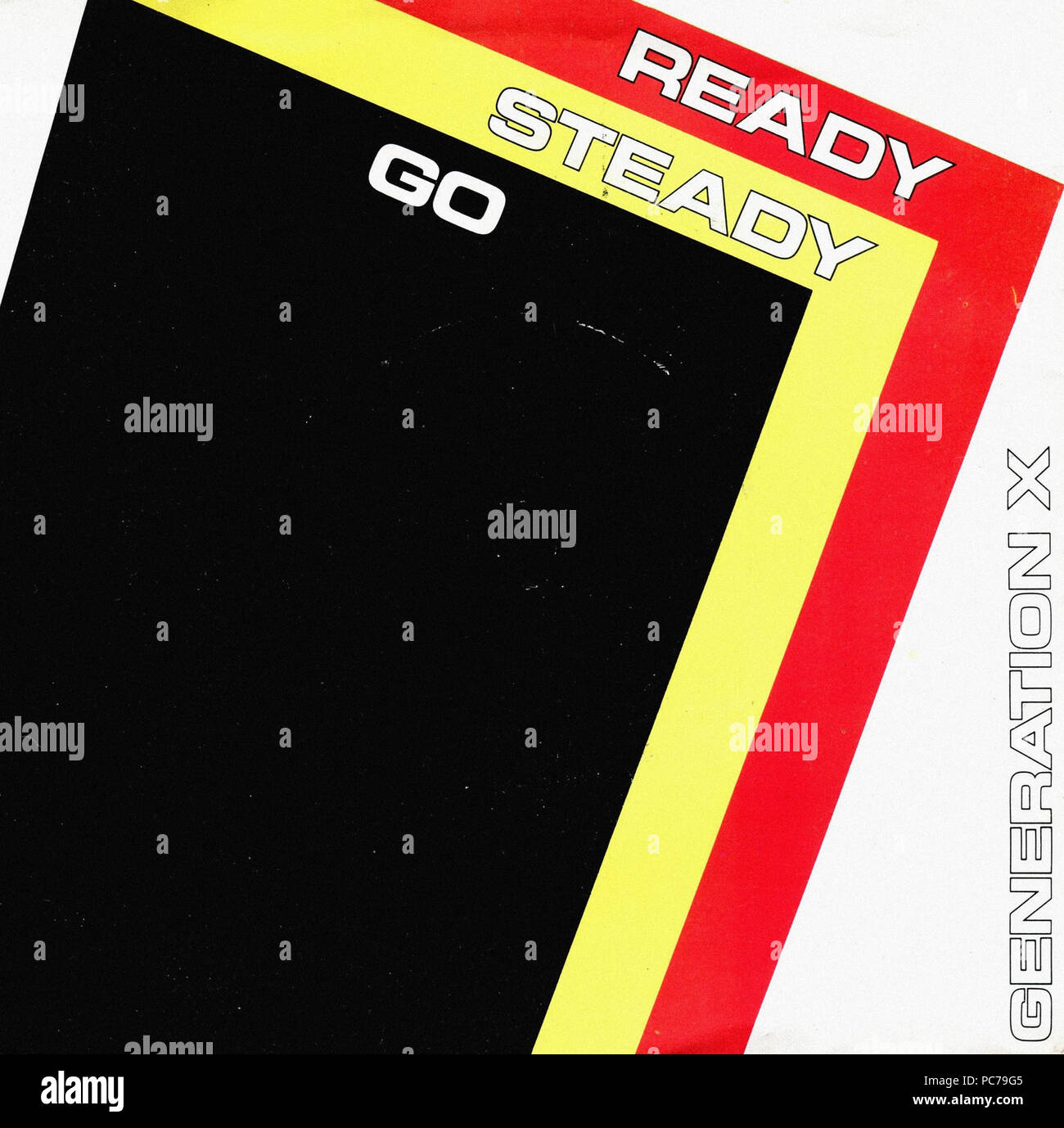 Generation X - Ready Steady Go (1978) - Vintage vinyl album cover Stock ...
