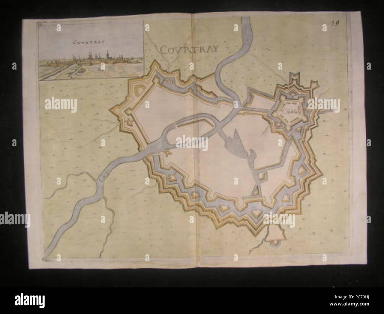 Kortrijk map hi-res stock photography and images - Alamy