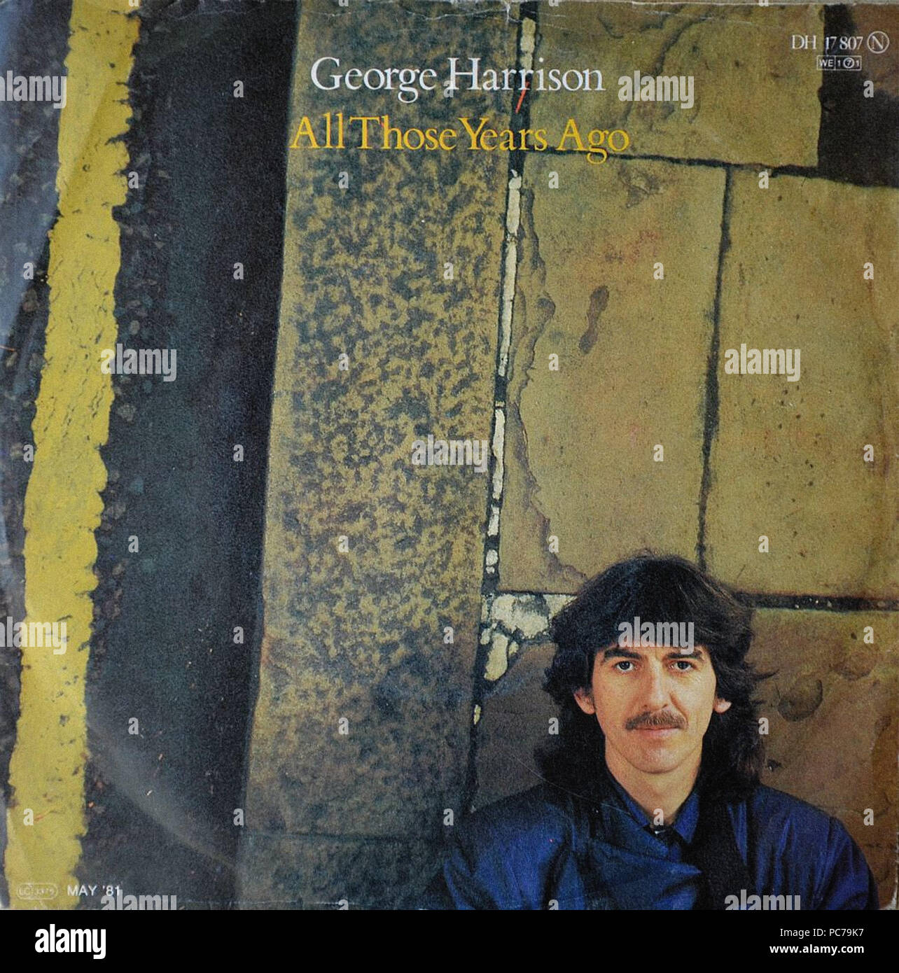 George Harrison - Vintage vinyl album cover Stock Photo - Alamy