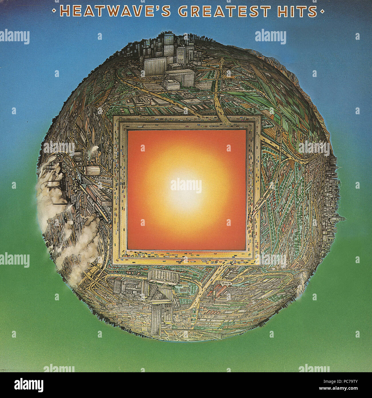 Heatwave – Greatest Hits - vintage vinyl cover album (Front Stock Photo ...
