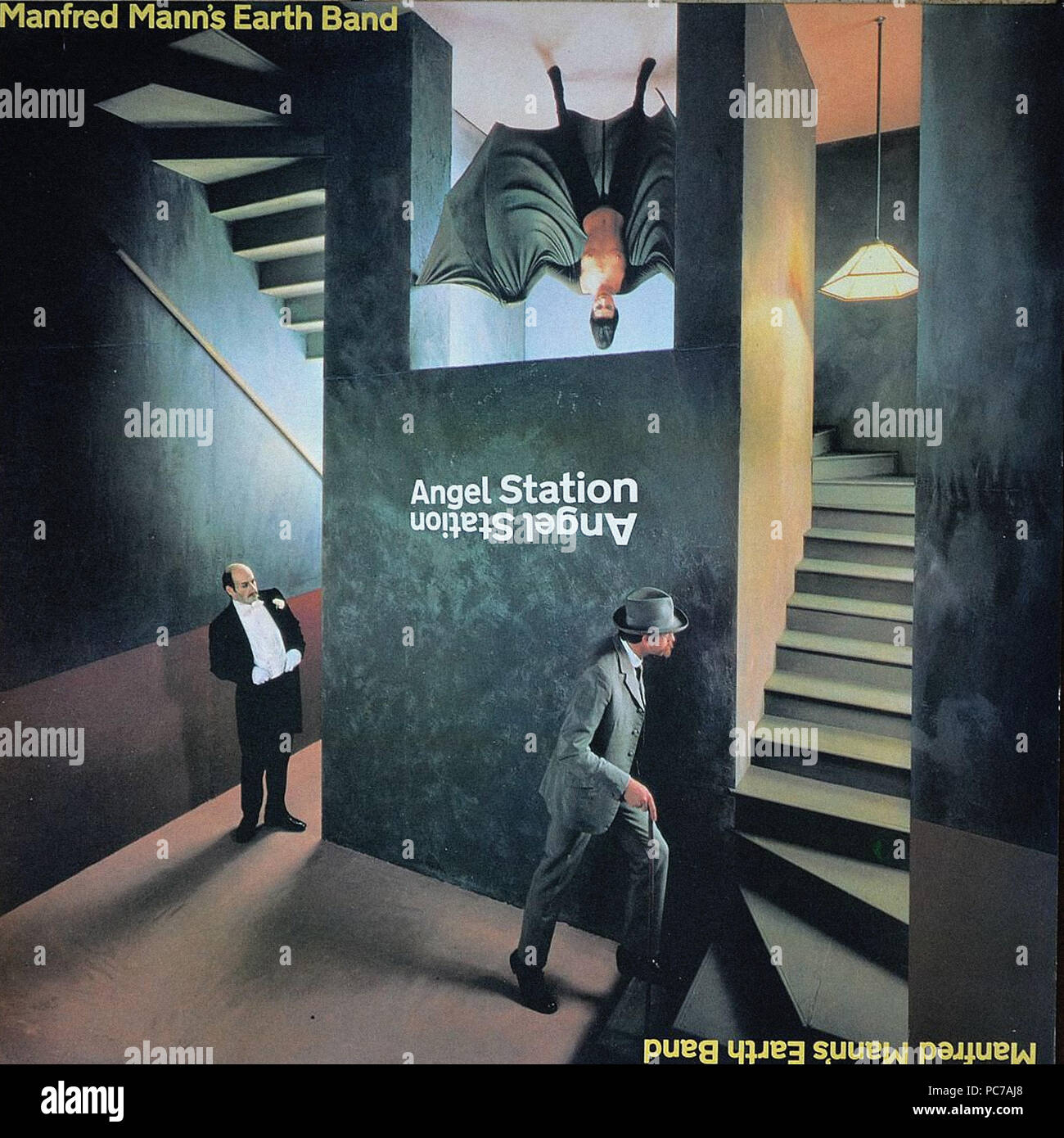 Manfred Mann`s Earth Band - Angel Station - Vintage vinyl album cover ...
