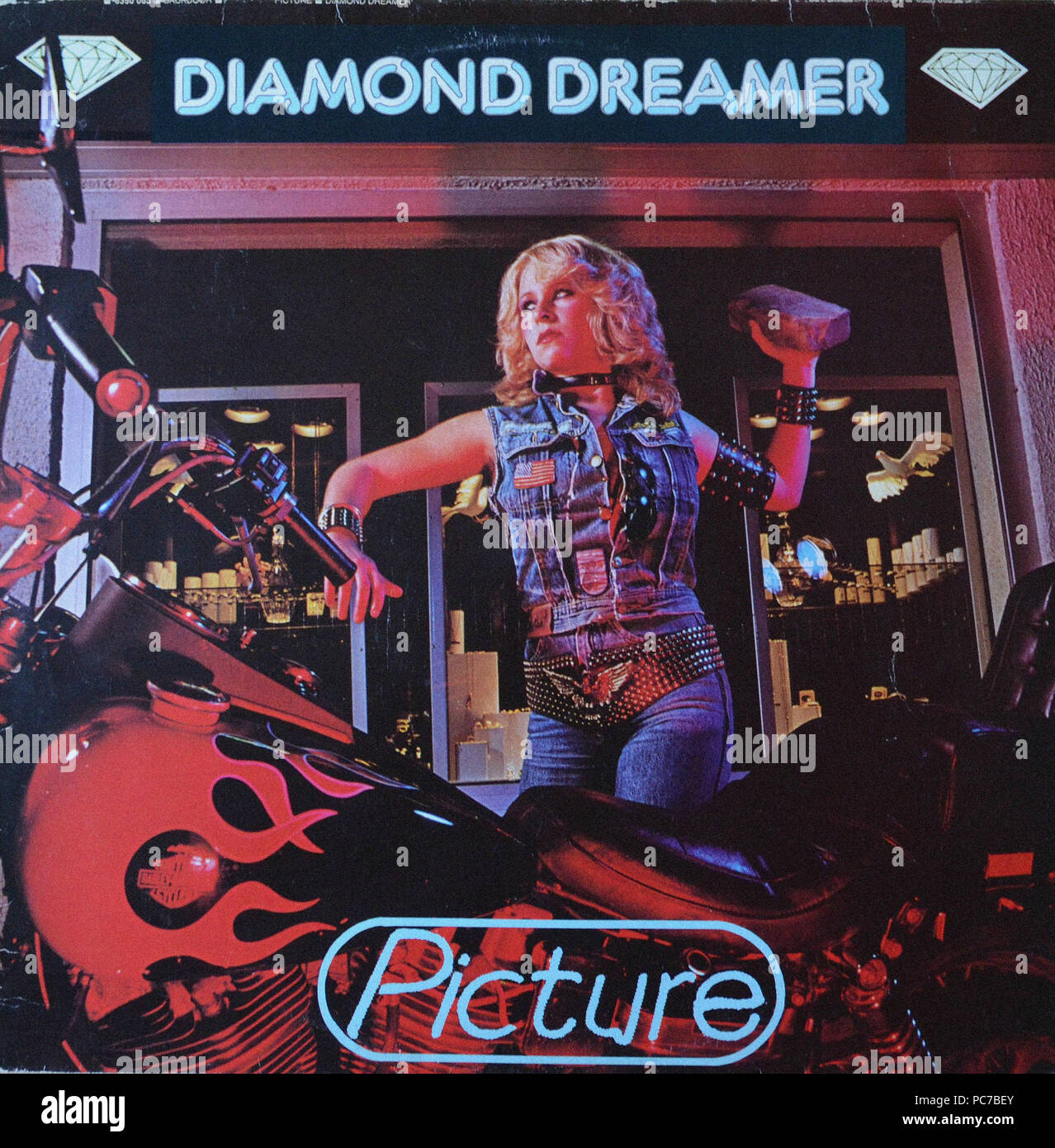 Picture - Diamond Dreamer - Vintage vinyl album cover Stock Photo - Alamy