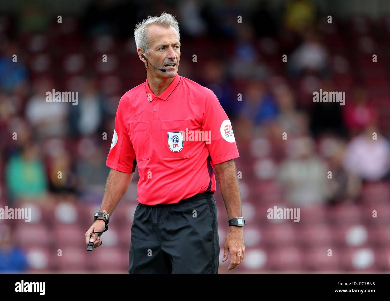 Match referee Martin Atkinson Stock Photo - Alamy