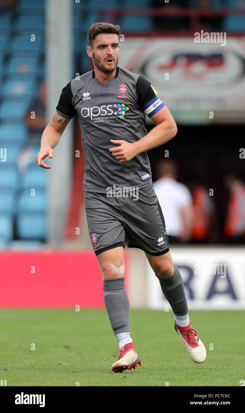 Lincoln City's Luke Waterfall Stock Photo - Alamy