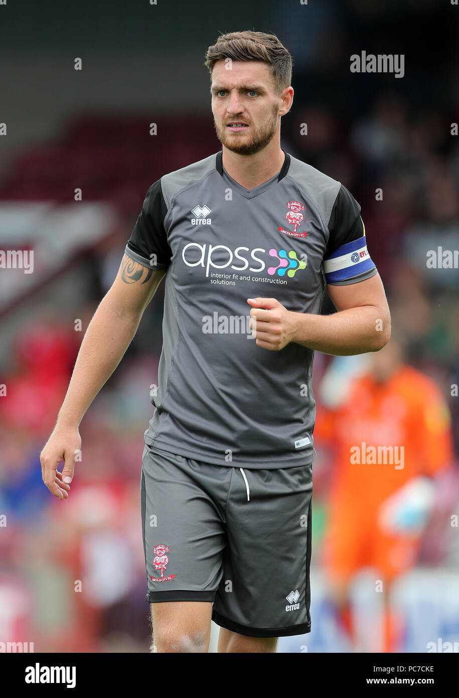 Lincoln City's Luke Waterfall Stock Photo - Alamy